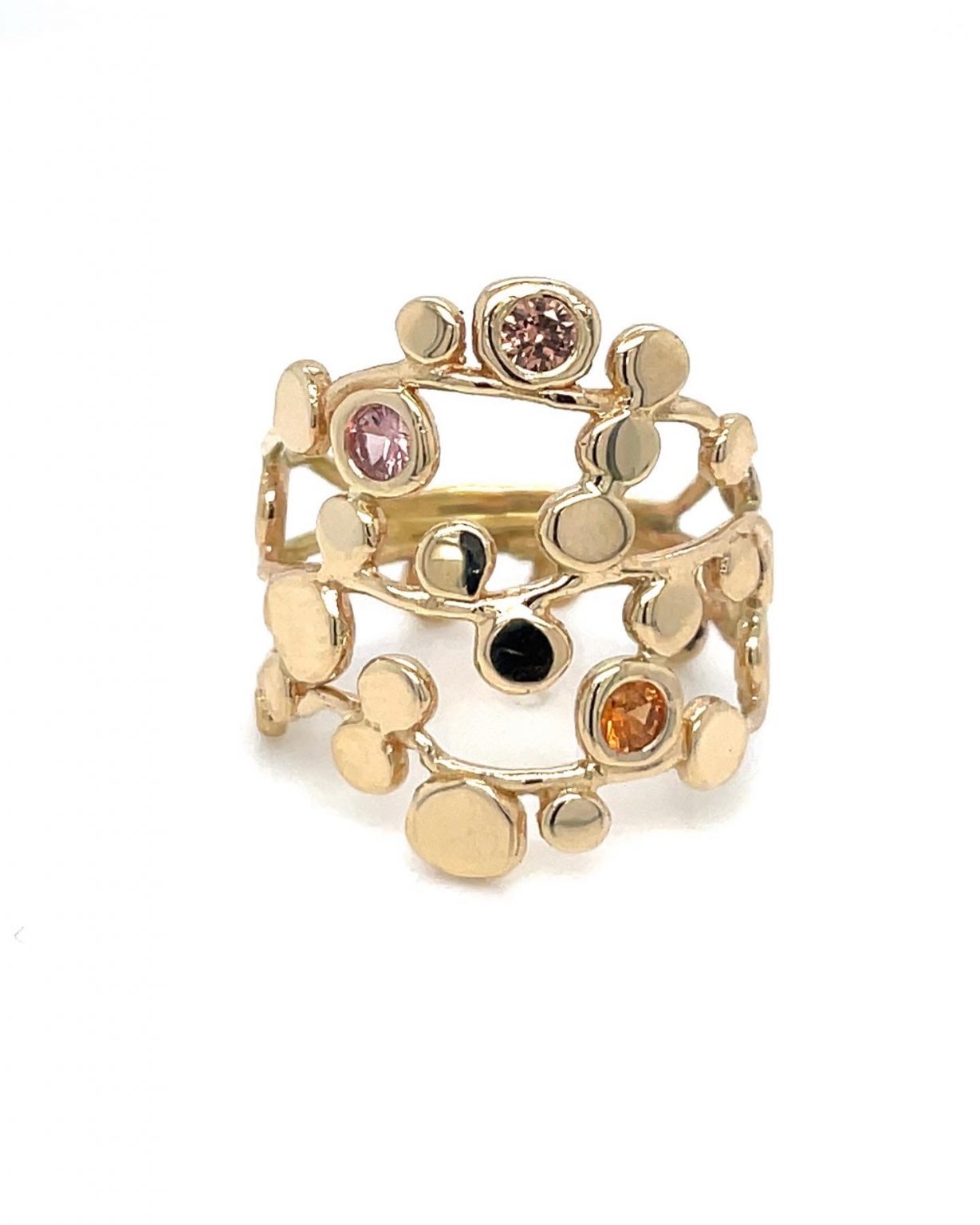 OPEN DIAMOND gold ring – Mo Christianshavn